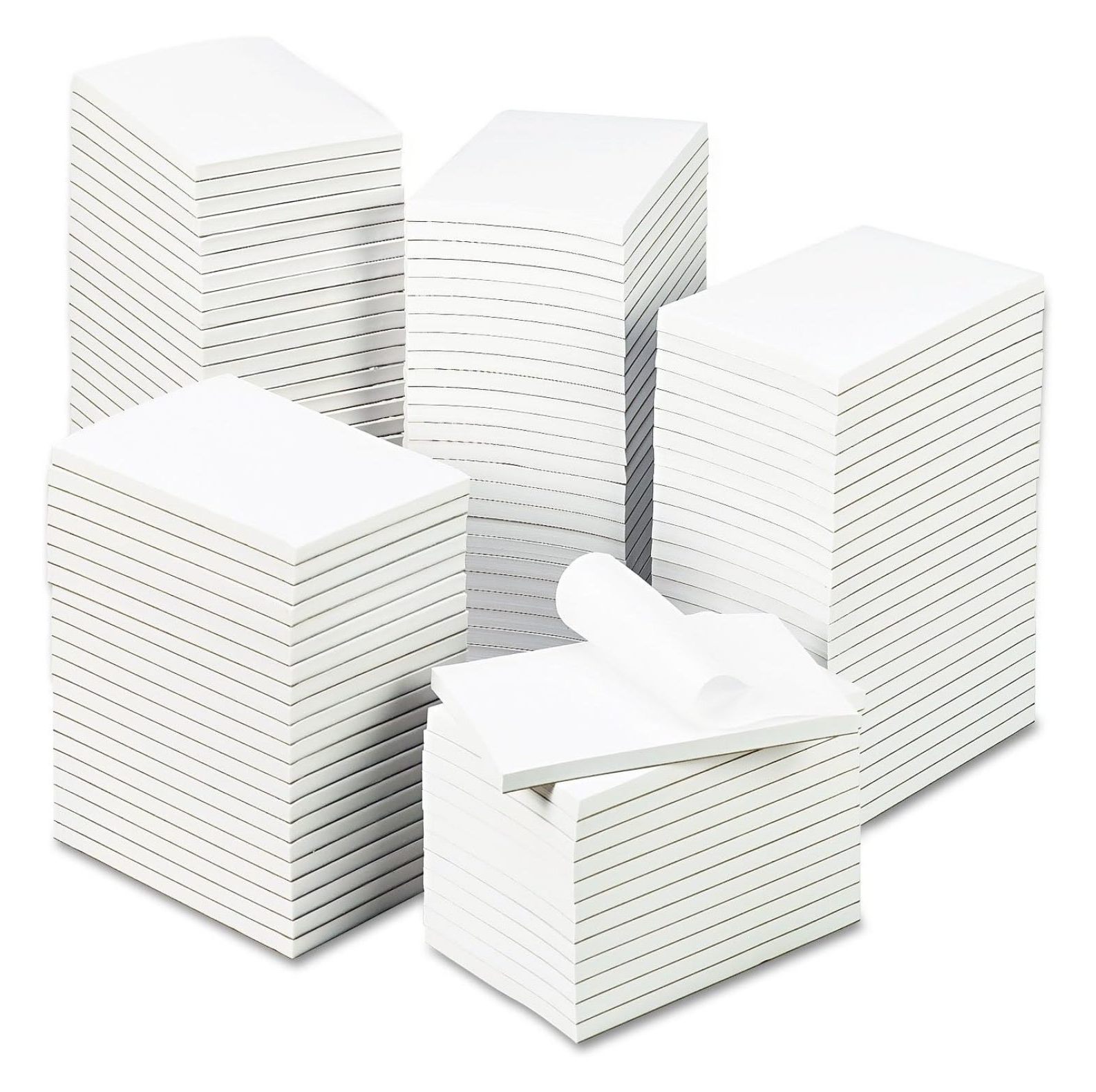 M9-35624 4 in. x 6 in. Unruled Scratch Pad Value Pack - White (120 ...