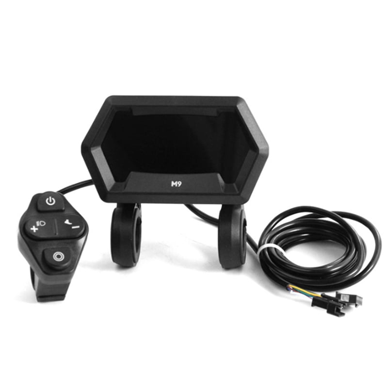 M9 Electric Bike LCD Display Meter Control Panel Stable Easy Installation Modified Kits for ...