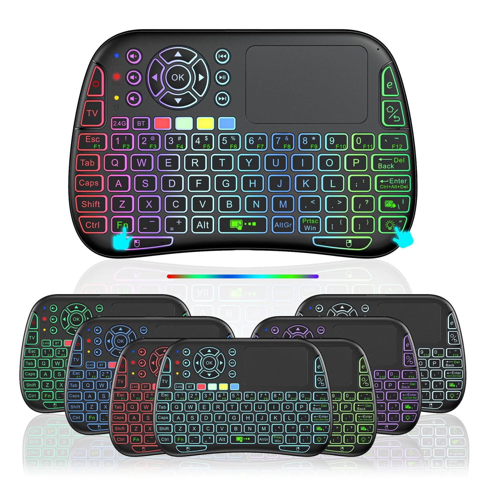 M9 Gaming Keyboard 84 Keys Compact 2.4G Wireless Keyboard Ultra-Compact ...
