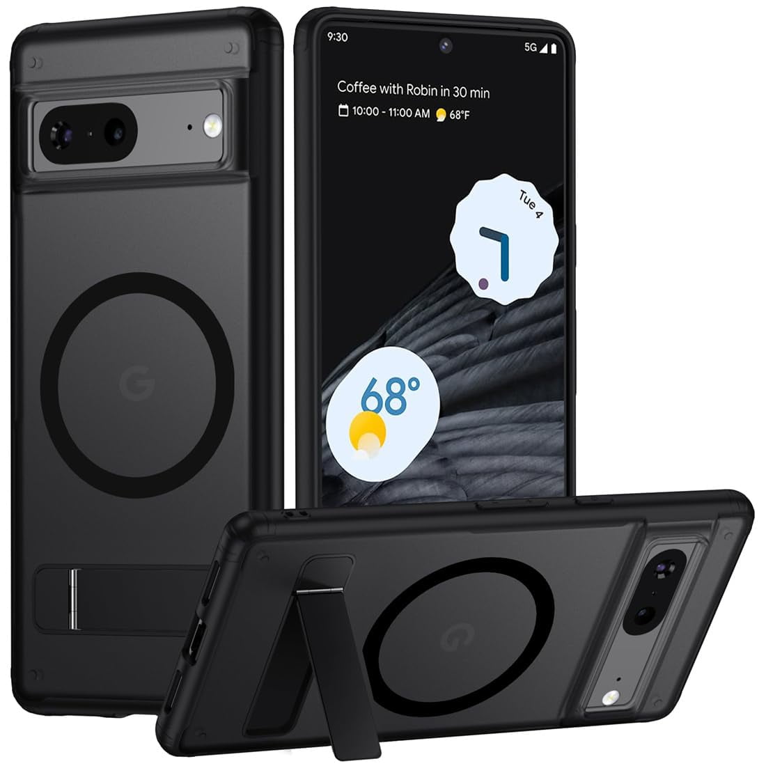 M966 Magnetic Case for Google Pixel 7 Pro, Built-in Kickstand ...