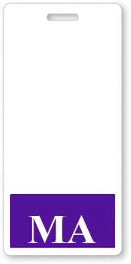 MA Badge Buddy - Vertical Heavy Duty Spill & Tear Resistant Cards - 2 ...