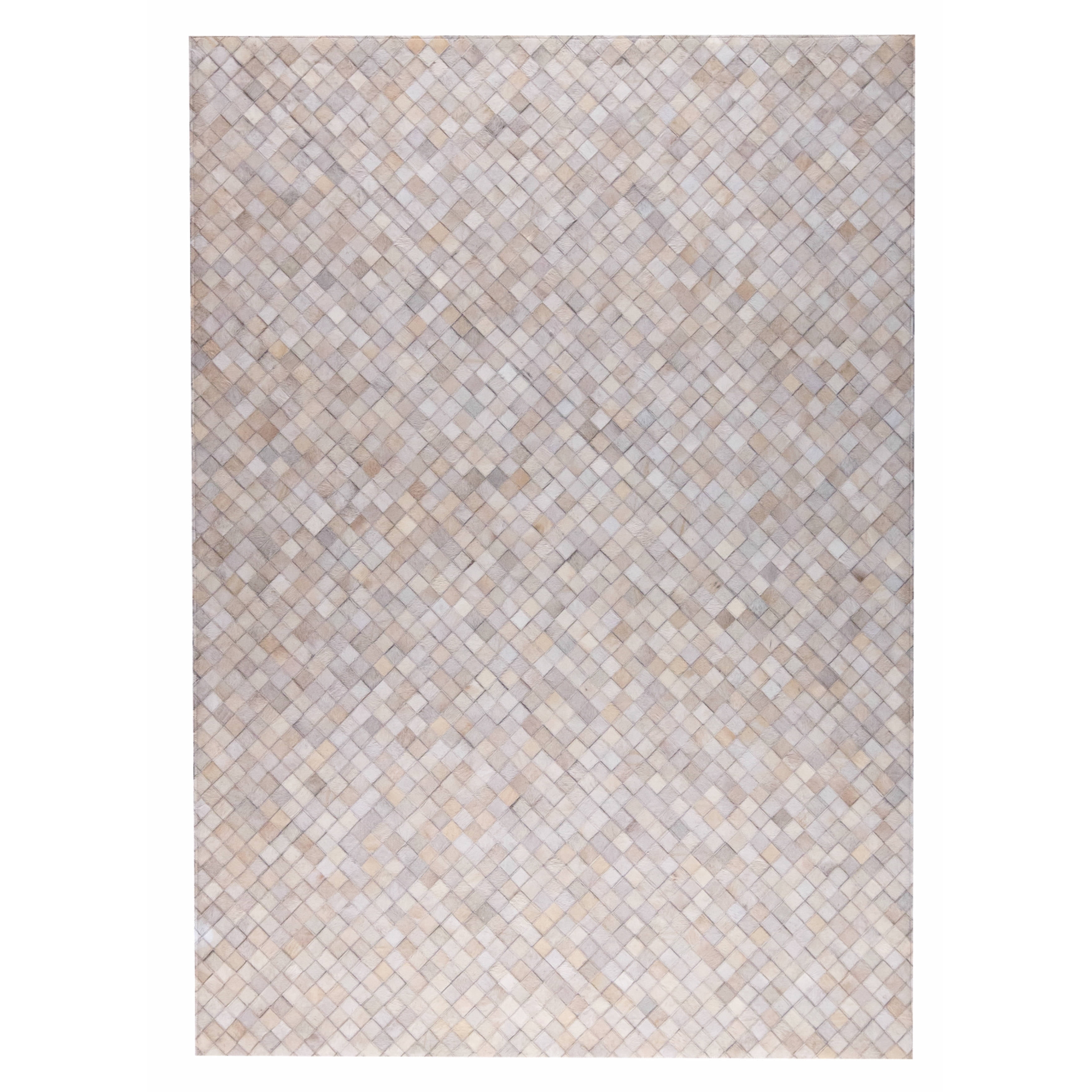 MA Trading Handmade Chess Rug (India) White 8' x 10' 8' x 10' Indoor ...