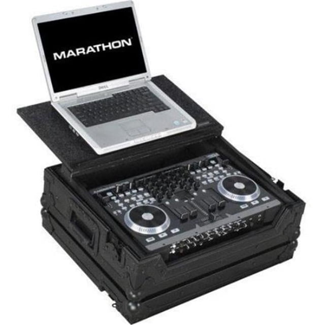 MA-VMS4LTBLK Flight Road Case Black Series To Hold 1 X American Audio ...