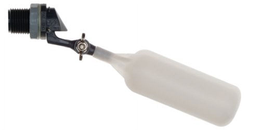 MA052 PVC Mini Float Valve, Tank Mount, Adjustable Arm, 1.5 gpm at 60 ...