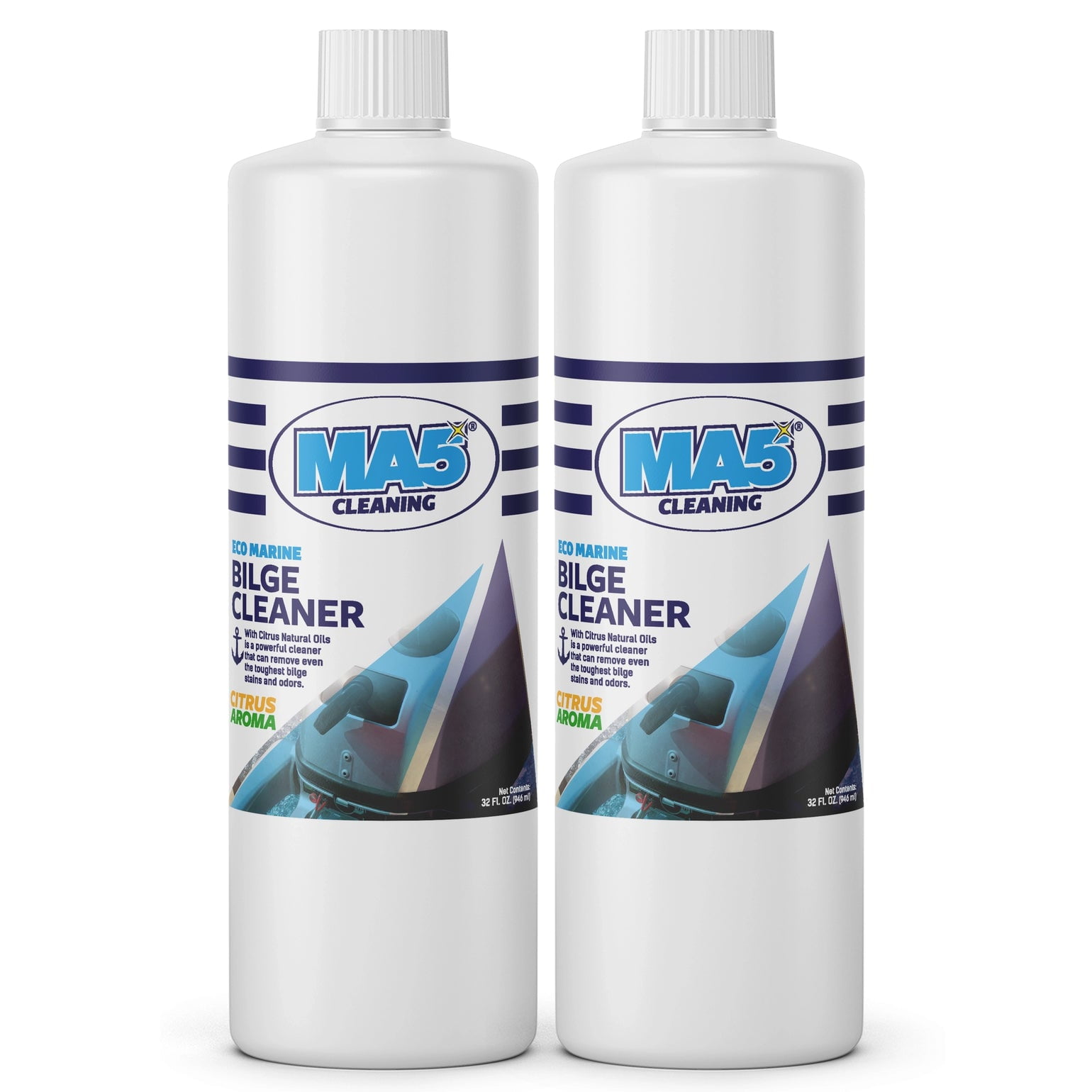 MA5x Eco-marine Boat Bilge Cleaner | Heavy Duty Degreaser for Motor ...