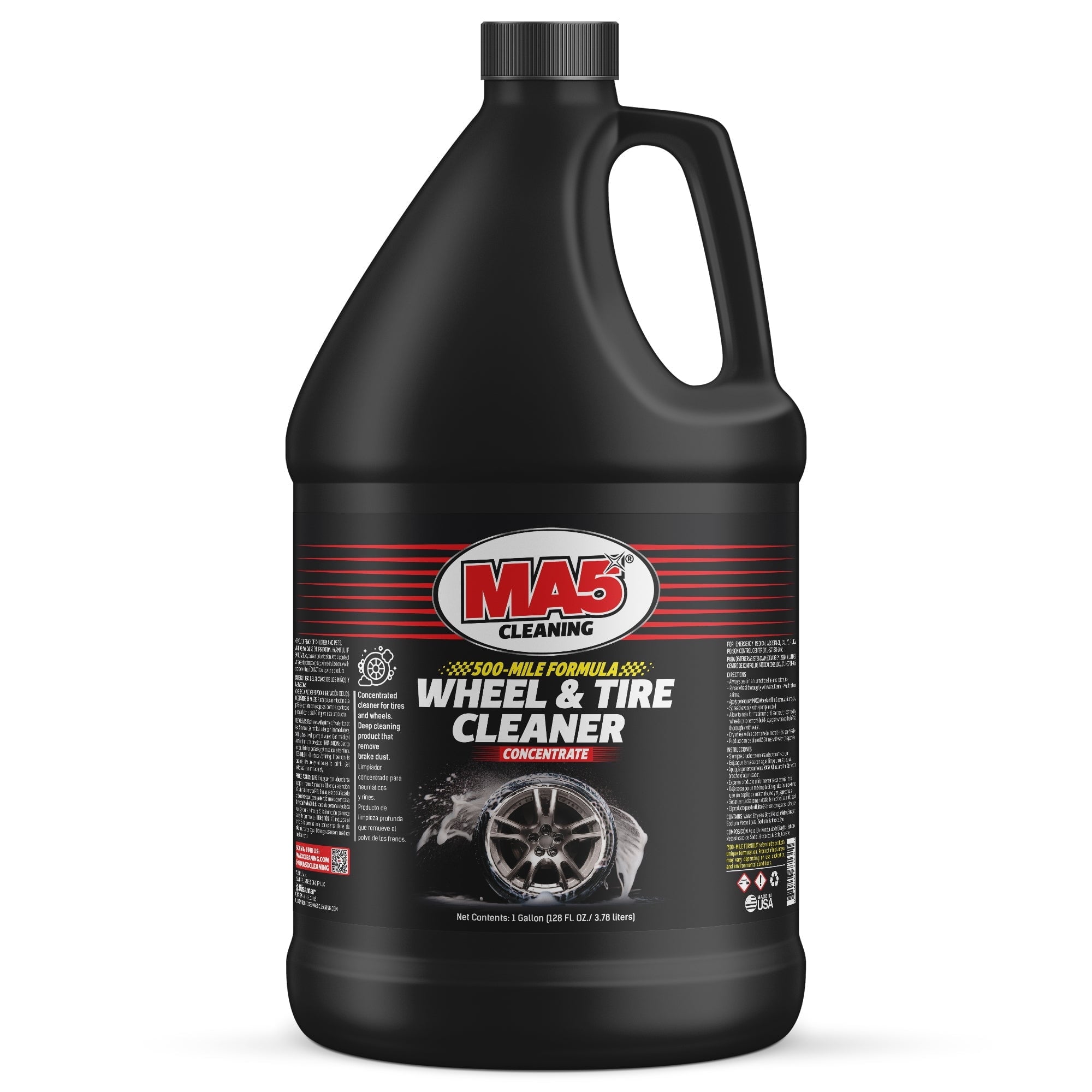 MA5x Wheel and Tire Cleaner - Concentrated, Brake Dust Remover - Rim ...