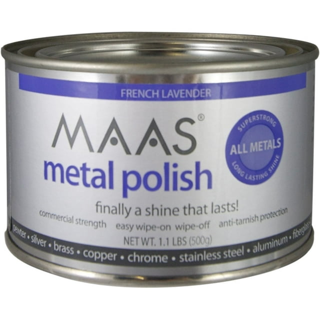 MAAS International Stainless Steel Cleaning Compound, Metal Polish Can ...