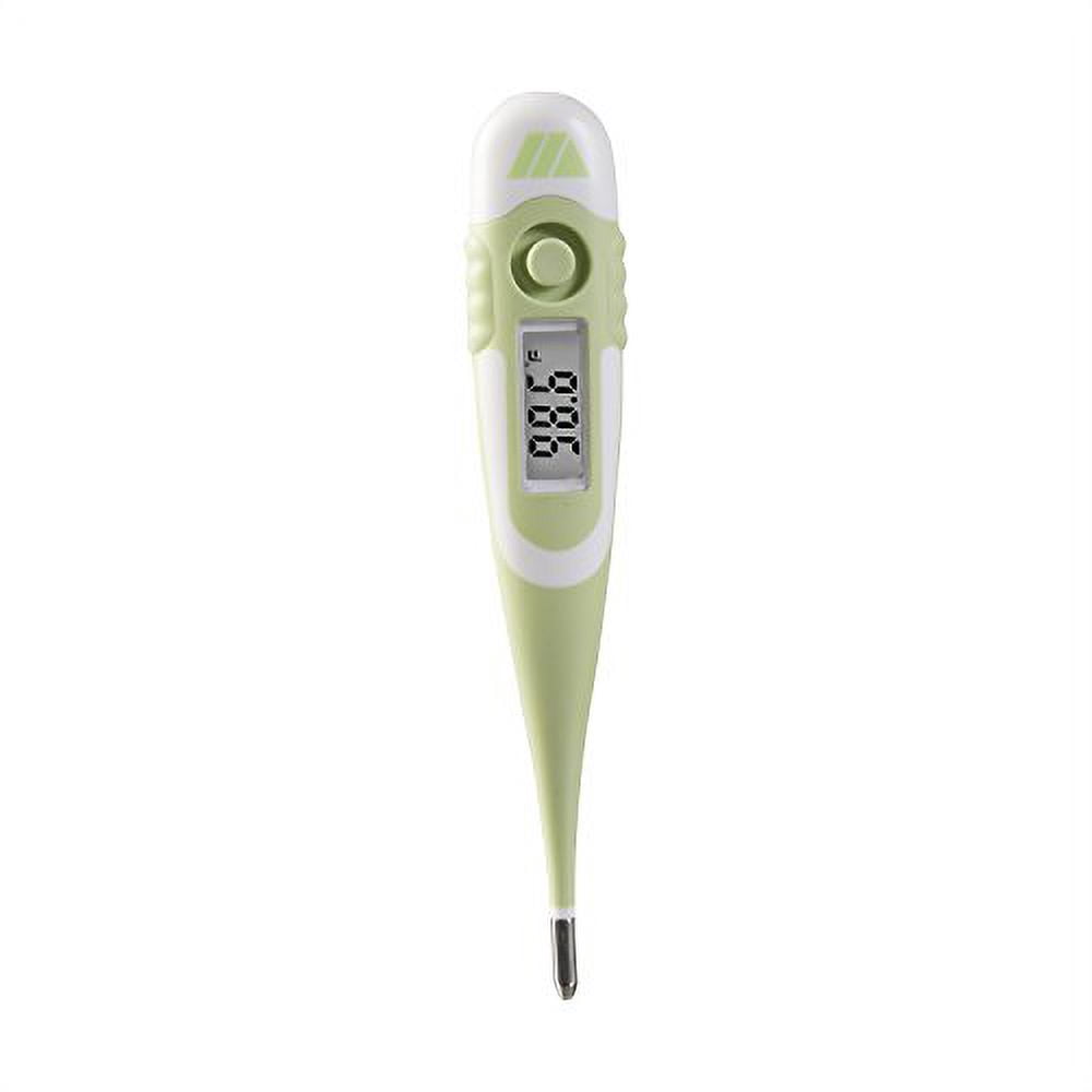 MABIS 9-Second Waterproof Digital .. Thermometer with Flexible Tip ...