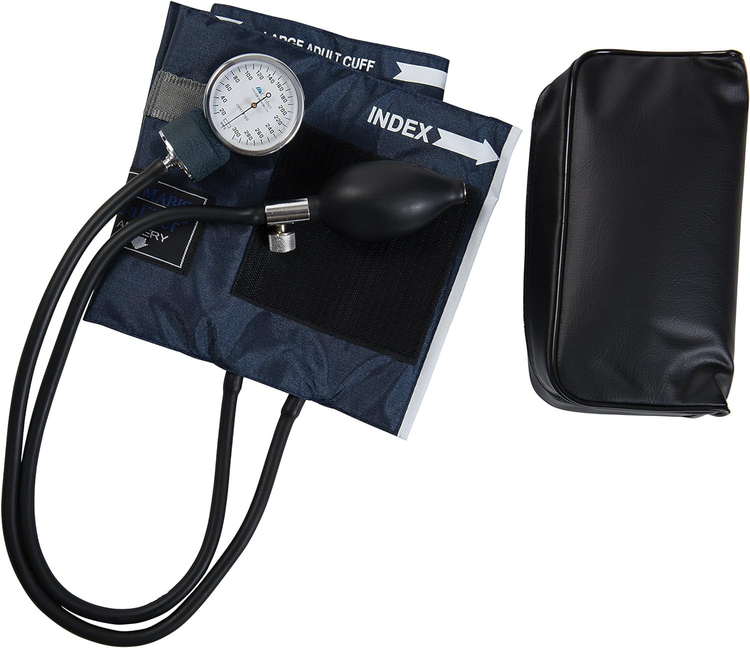 MABIS Aneroid Sphygmomanometer, Adult Cuff Size 13" to 20 ...