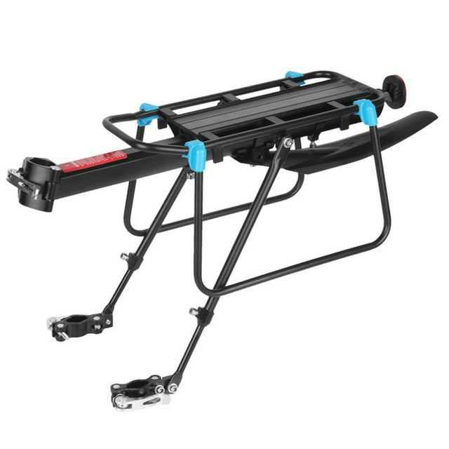 MABOTO Universal Rear Bike Rack, Adjustable Alloy Bicycle Cargo Rack ...