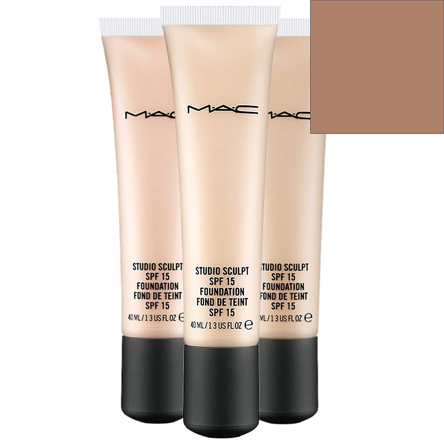 MAC COSMETICS STUDIO FOUNDATION 1.3 OZ NW45 MAC COSMETICS/STUDIO SCULPT ...