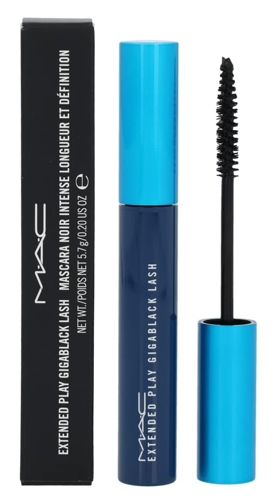 MAC Makeup Extended Play Gigablack Lash Mascara Noir Intense, 5.7g / 0. ...