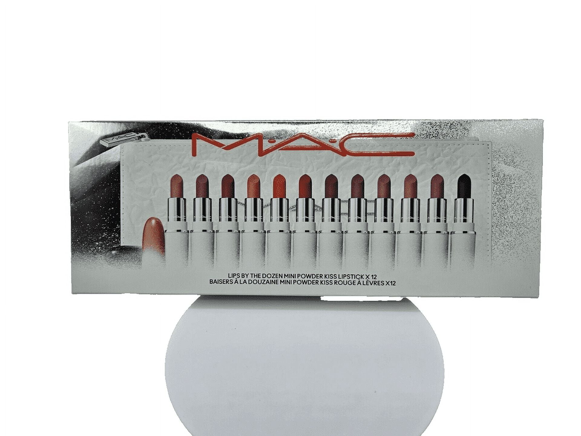 MAC Holiday 2023 Lips by The Dozen Mini Powder Kiss Lipstick Set - 13 ...