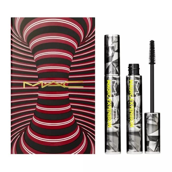 MAC, Mascara Magic Extension, Extensive Black, 0.37oz/11ml, Pack of 2 ...