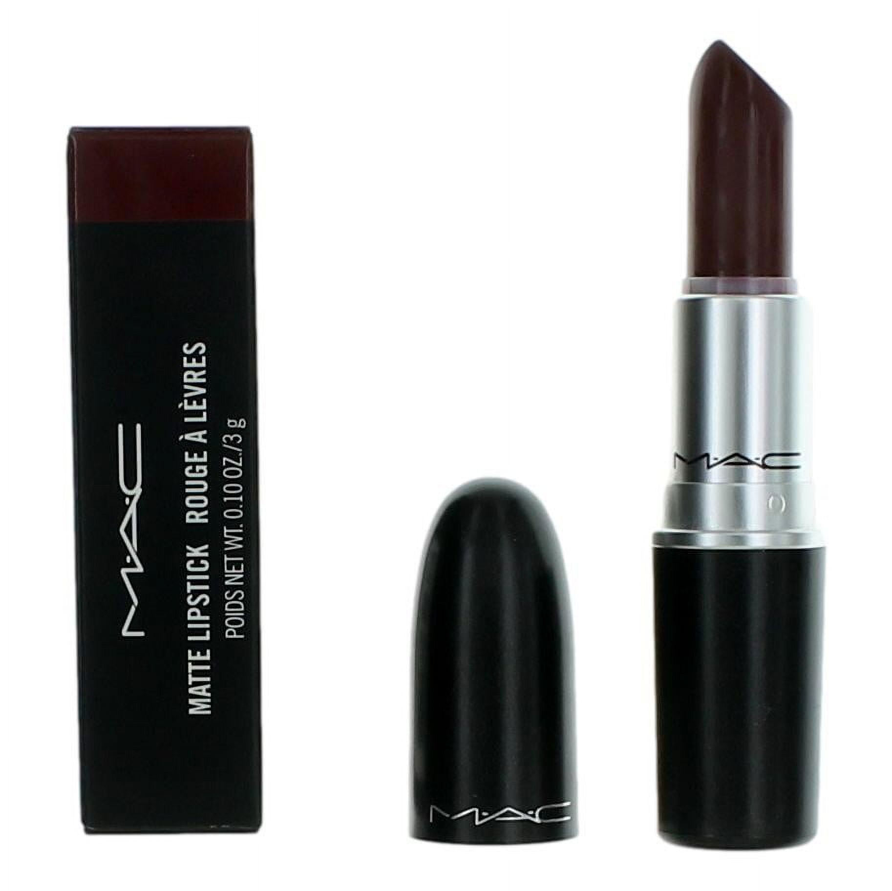 MAC Silky Matte Lipstick - 613 Sin, 0.10 oz, Full-Coverage, Long ...