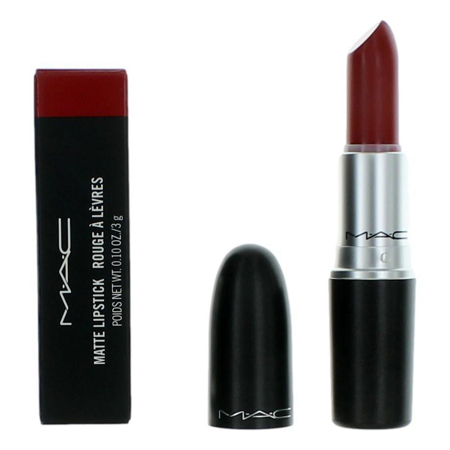 MAC Matte Lipstick by MAC, .10 oz Lipstick - 602 Chili - Walmart.com