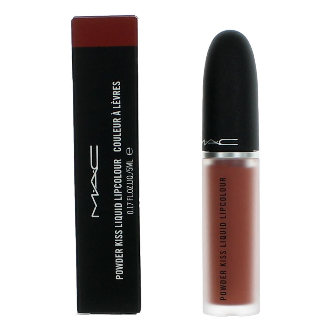 MAC Powder Kiss Liquid Lipcolor by MAC, .17 oz Lipstick - 989 Mull It ...