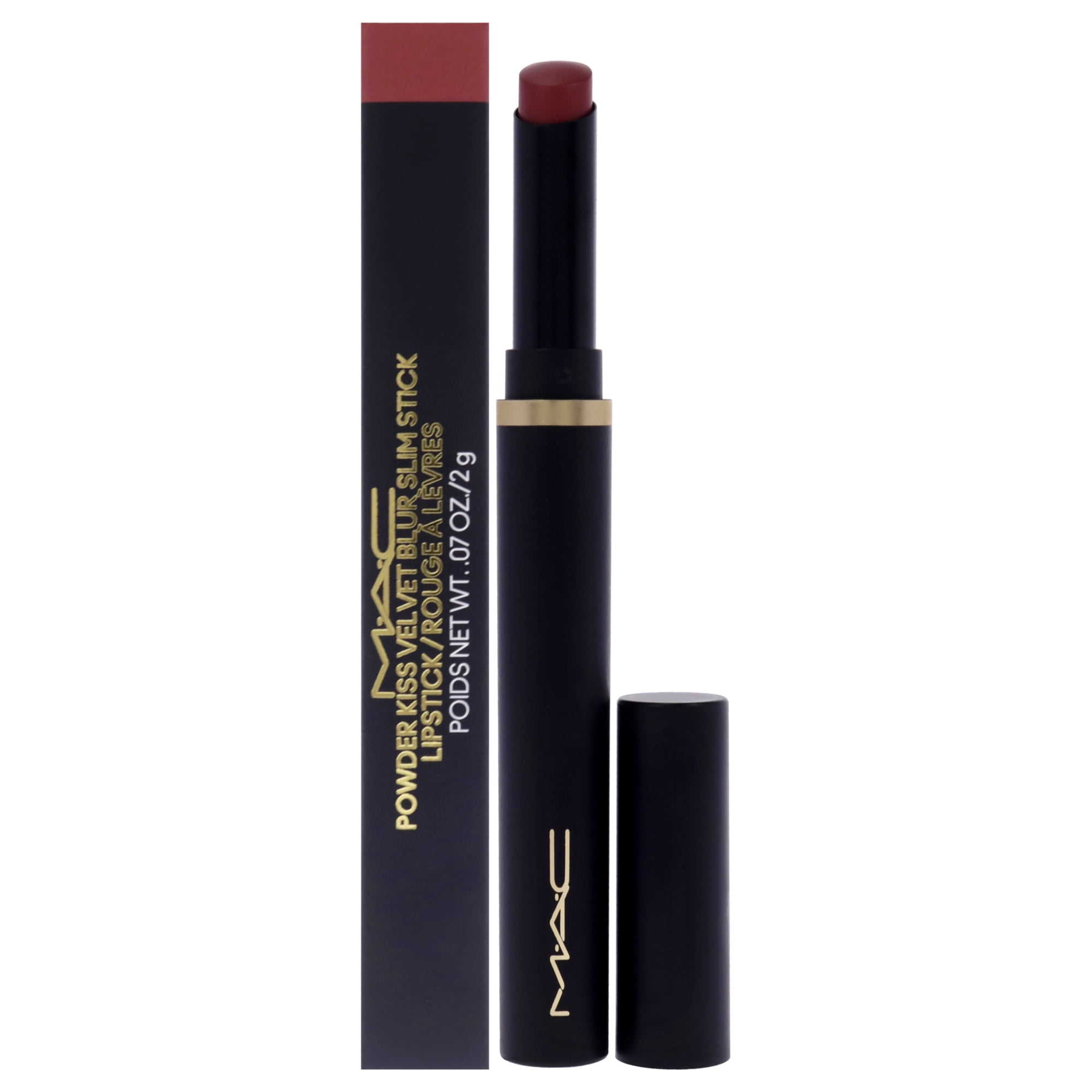 MAC Powder Kiss Velvet Blur Slim Stick - Stay Curious , 0.7 oz Lipstick ...