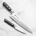 MAC Professional 8" Hollow Edge Chef's Knife with 3.25" Paring Knife ...