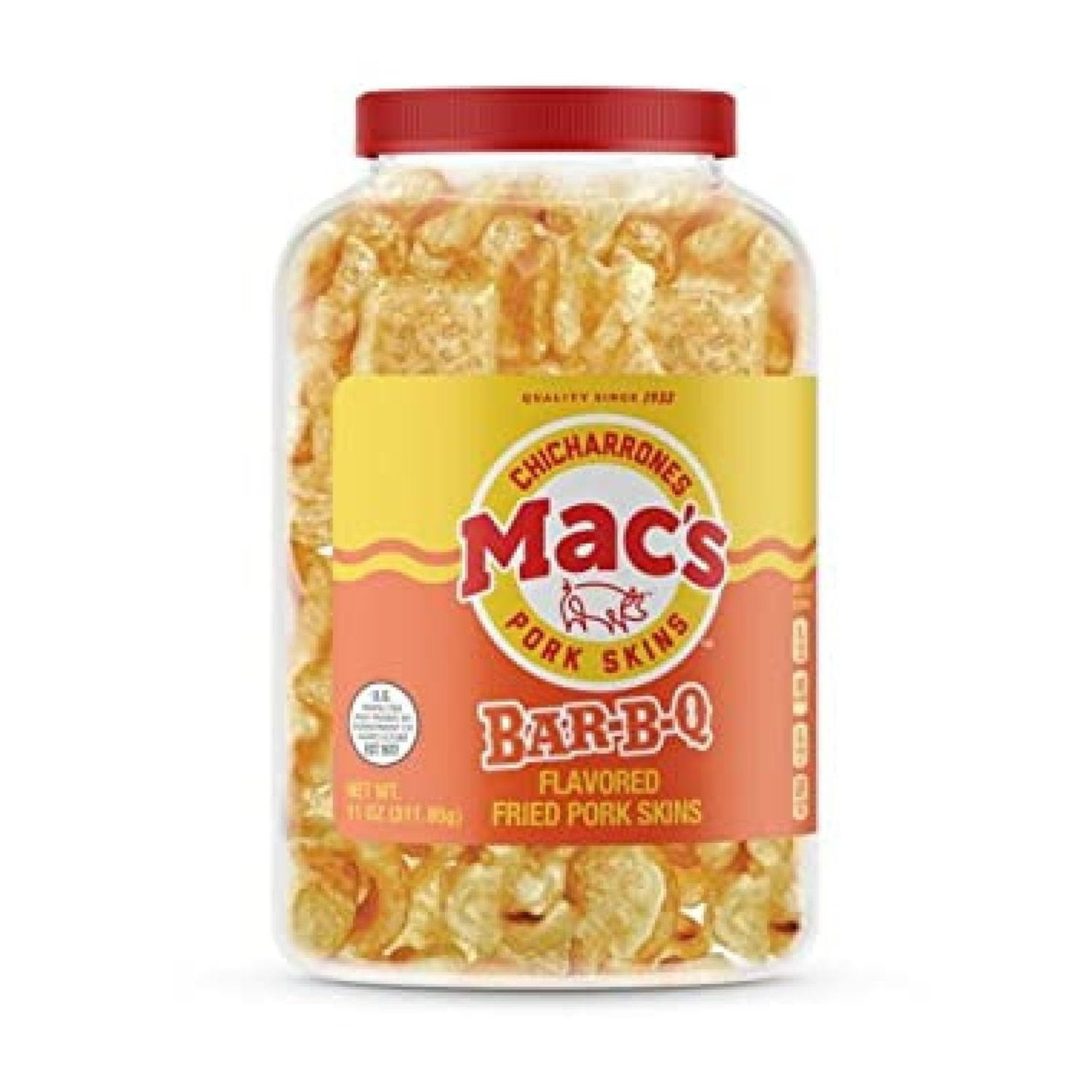 MAC'S BBQ PORK SKINS 11OZ ( 2 pack ) - Walmart.com