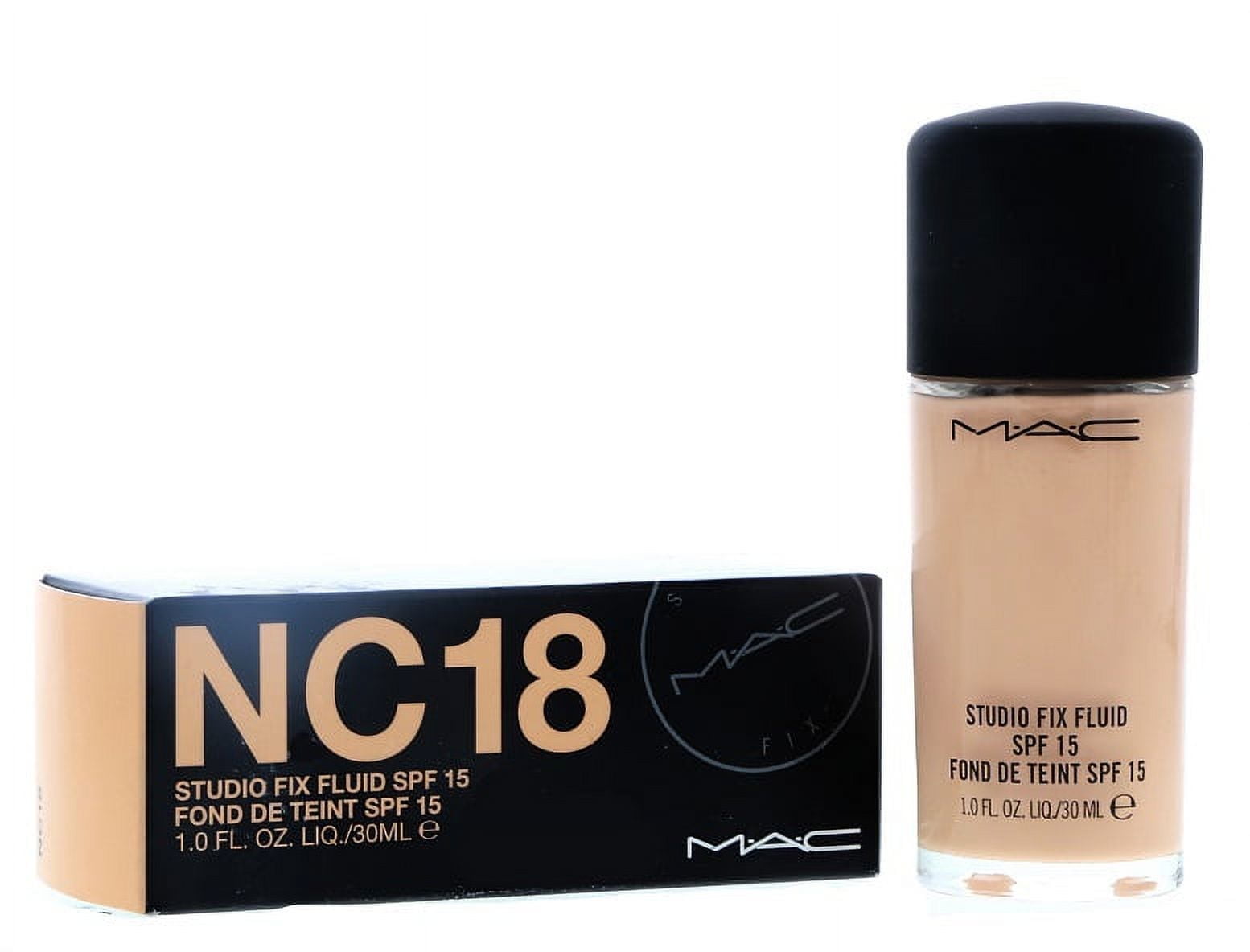 MAC COSMETICS STUDIO FOUNDATION 1.0 OZ NC18 MAC COSMETICS/STUDIO FIX ...