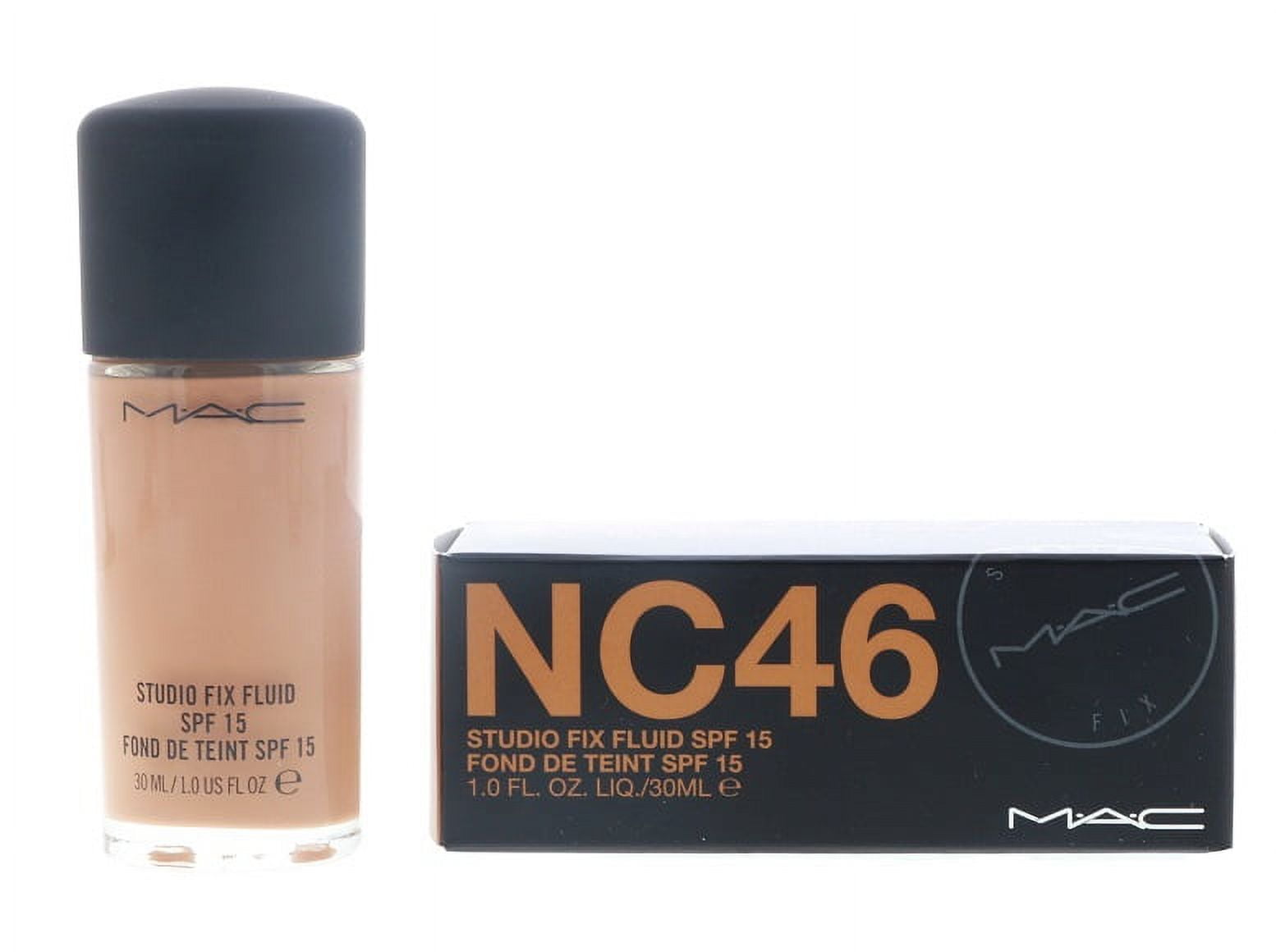 MAC Studio Fix Fluid Spf 15 Foundation NC46 - 1 oz - Walmart.com