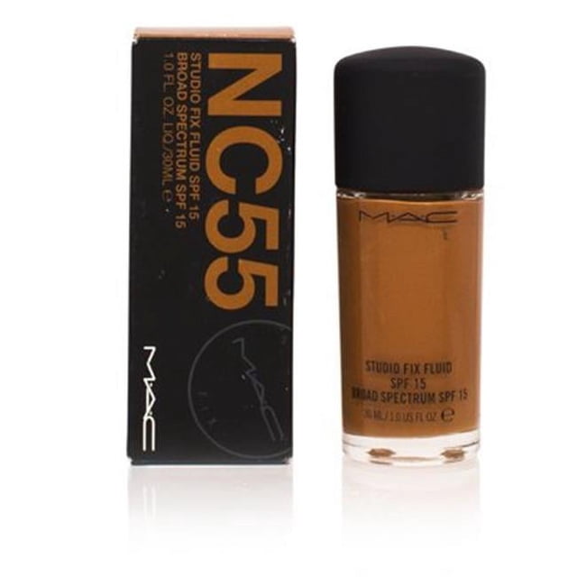 MAC Studio Fix Fluid Spf 15 Foundation Nc55 - 1 oz - Walmart.com