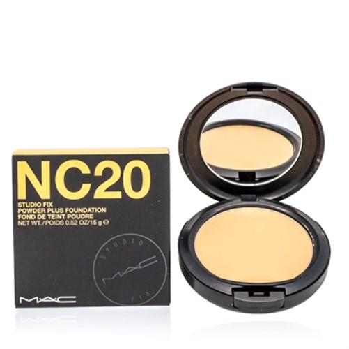 MAC Compact Face Studio Fix Powder Plus Foundation - NC20, 0.52 oz ...
