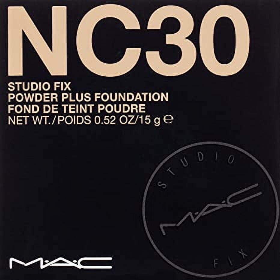MAC Compact Face Studio Fix Powder Plus Foundation NC30 - 0.52 oz ...