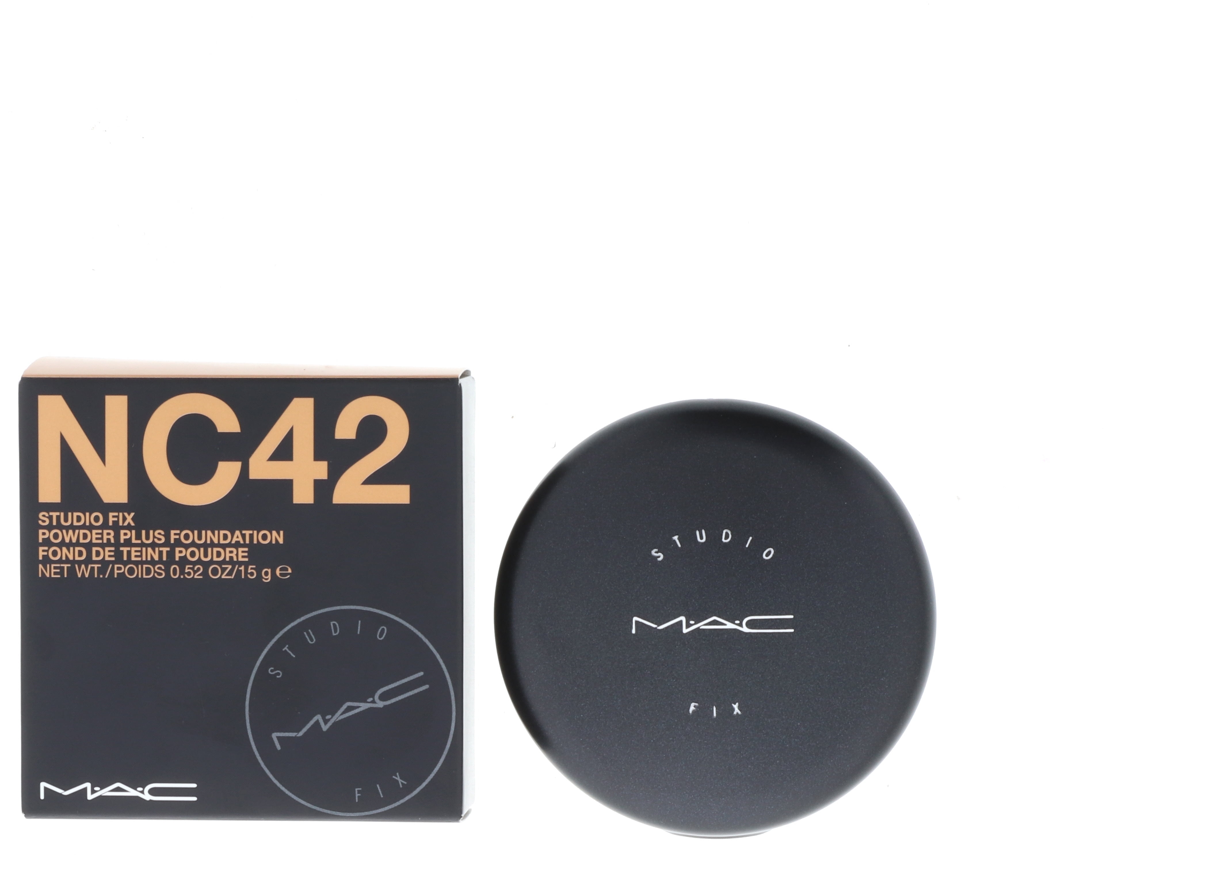 MAC Studio Fix Powder Plus Foundation - NC42 - Pack of 2 , 0.52 oz ...
