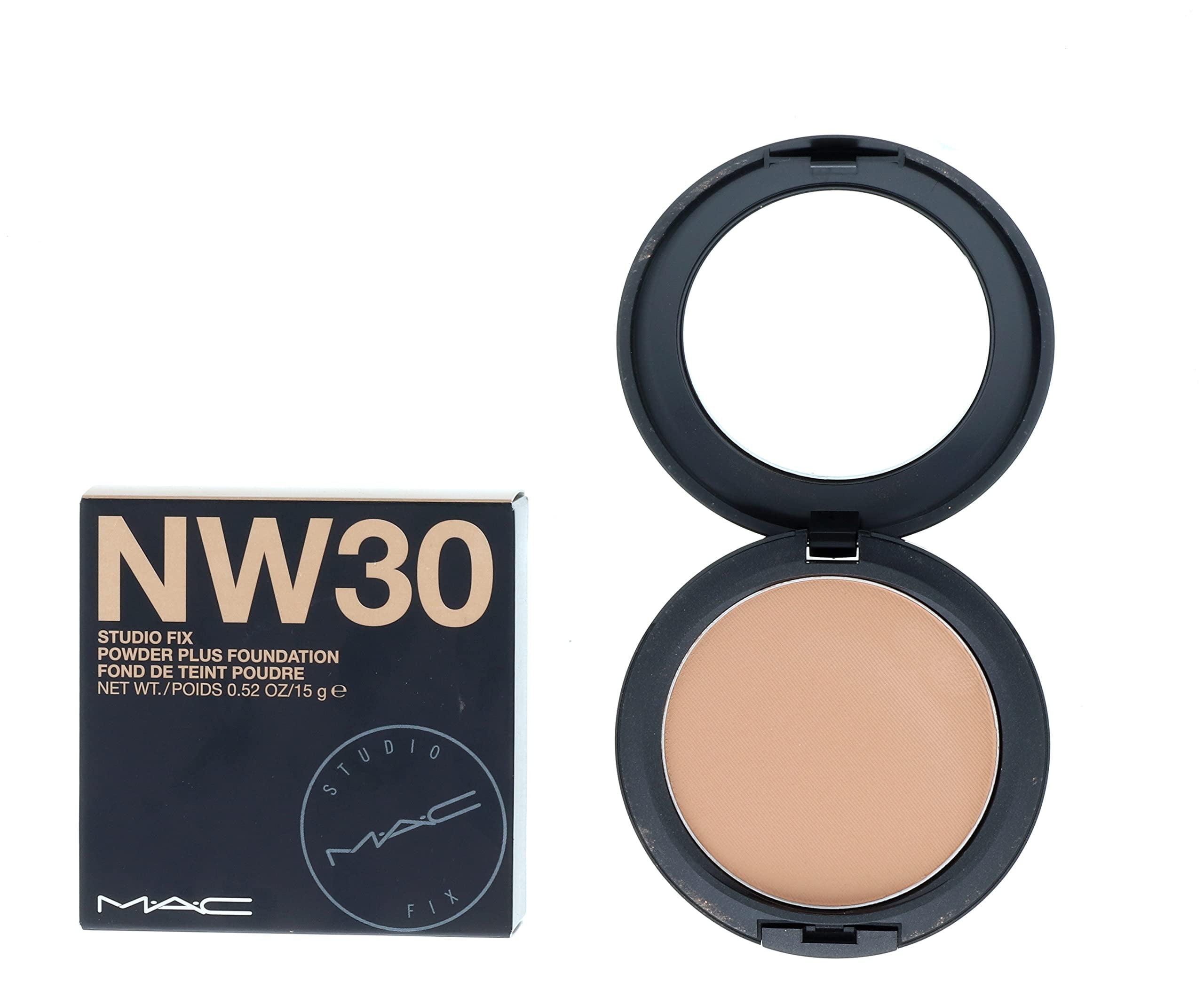 MAC, Studio Fix Powder Plus Foundation NW30 15g0.52oz, 1 Count C3 ...
