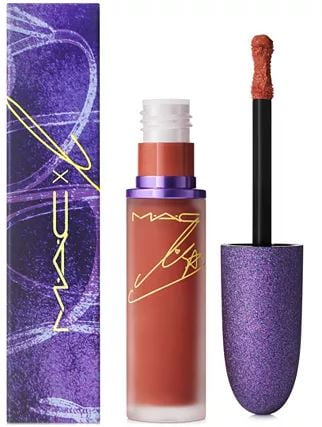 MAC x Lisa Collection Powder Kiss Liquid Lipcolour - Sorry Not Sorry ...