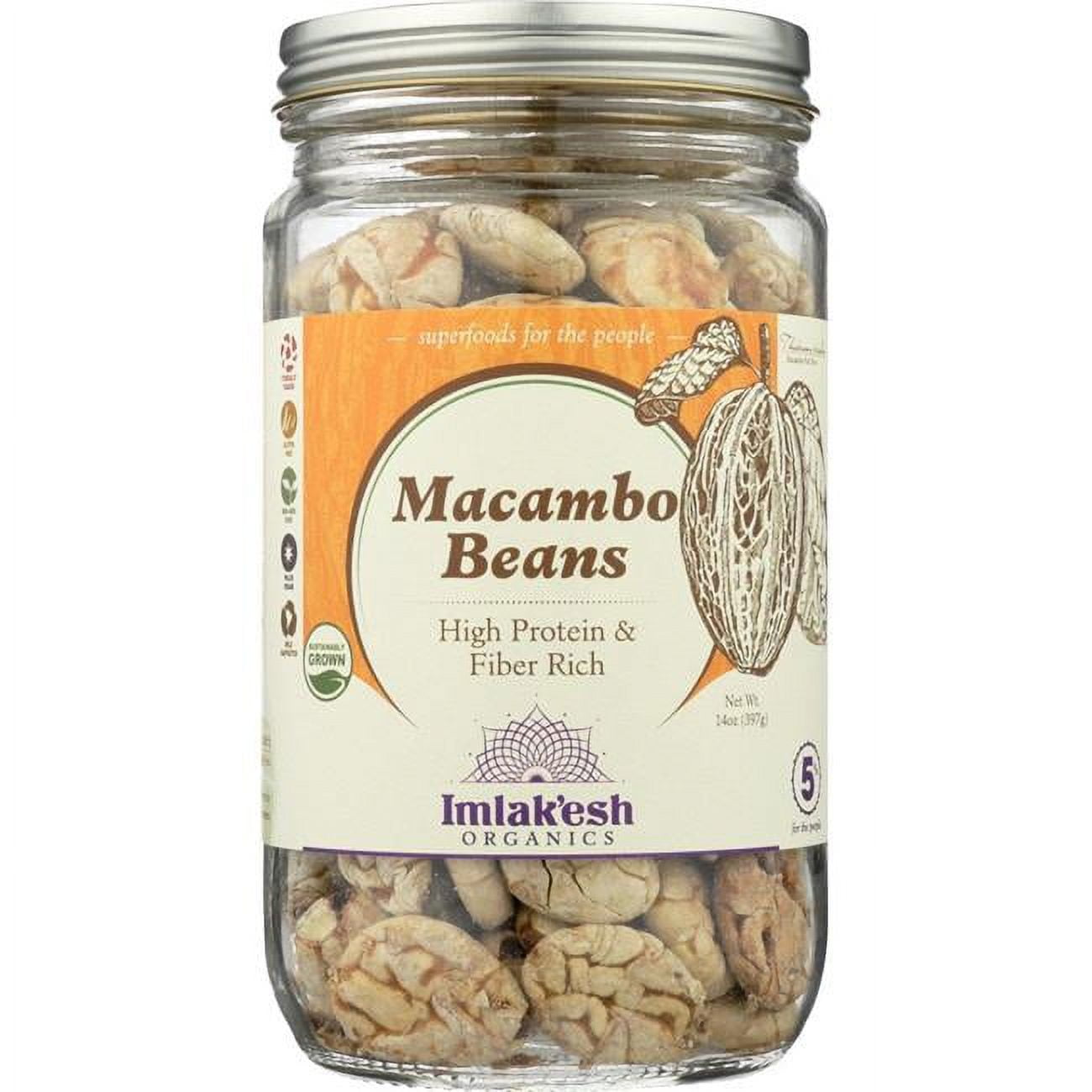 MACAMBO Wild Harvested Frijoles - 6 Pack Supercharged Nutritional Snack ...