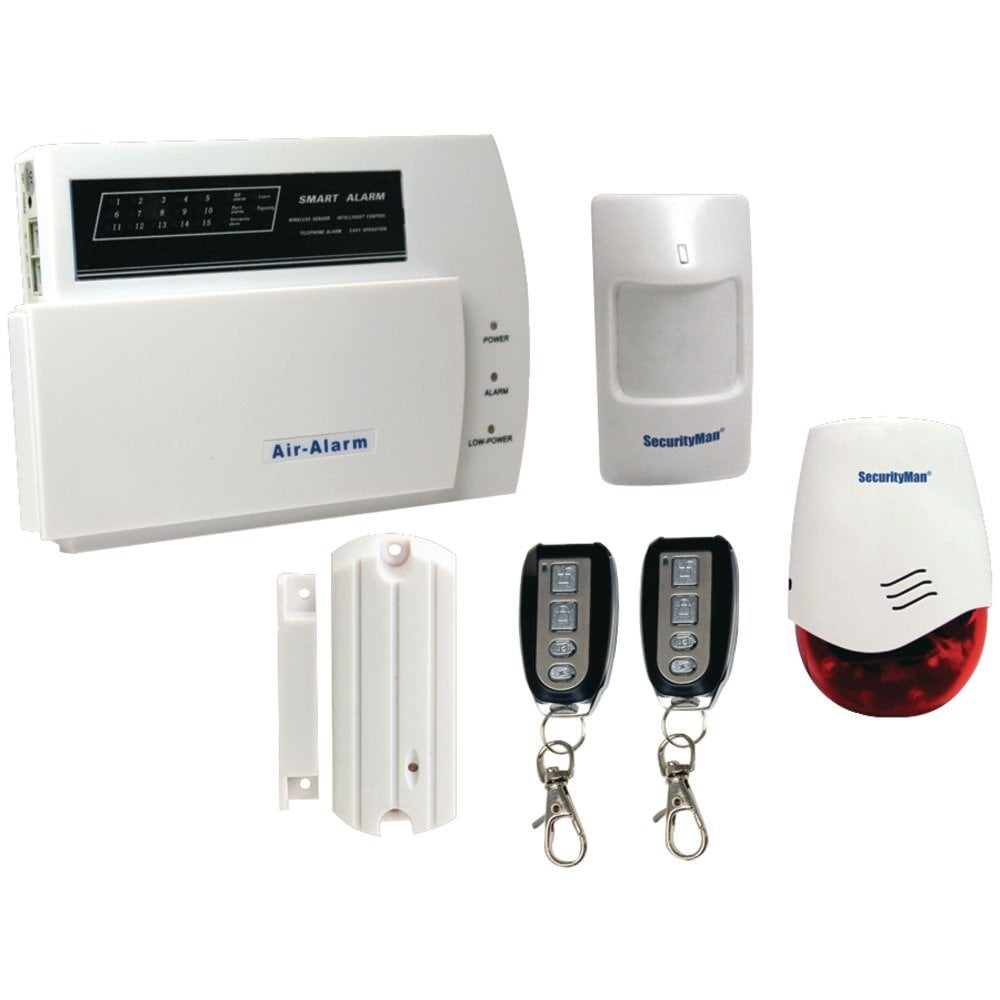 MACE GROUP-D.I.Y. Wireless Home Alarm System Kit - Walmart.com