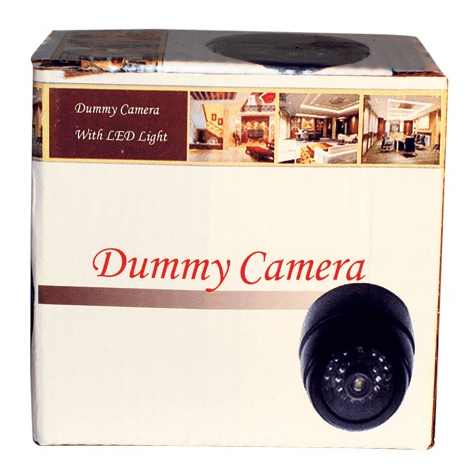 MACE Solar Powered Dummy Camera White - Walmart.com