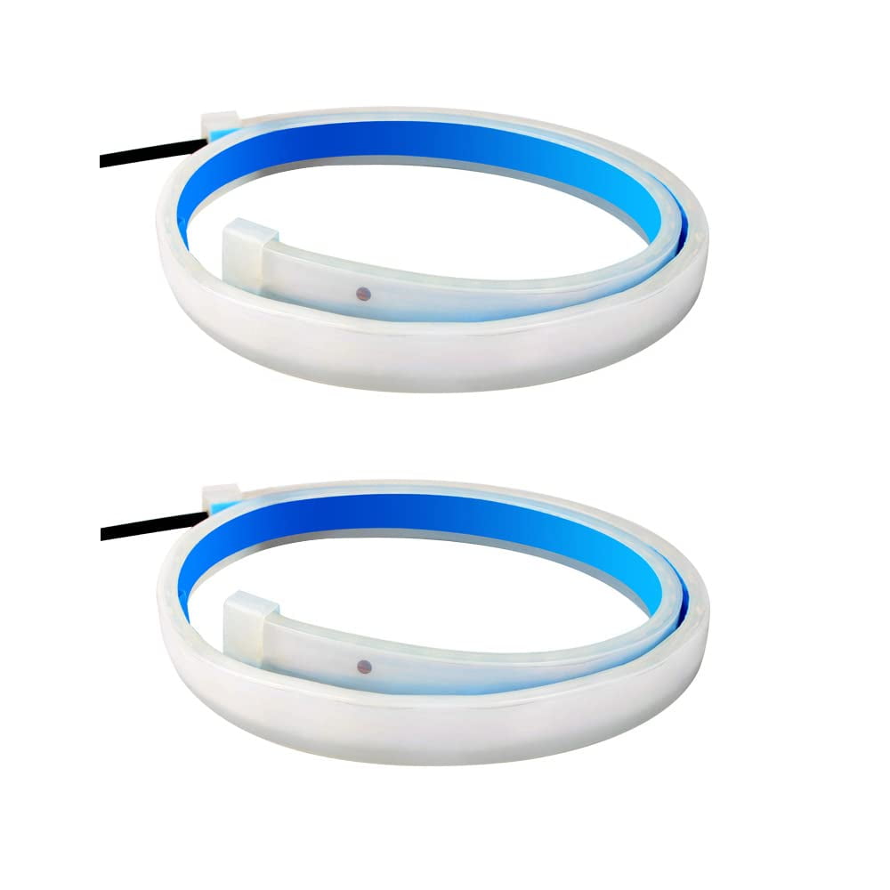 MACHSWON 2 Pcs 60CM/24 OIF8 LED Strip Lights for Cars, LED Headlight ...