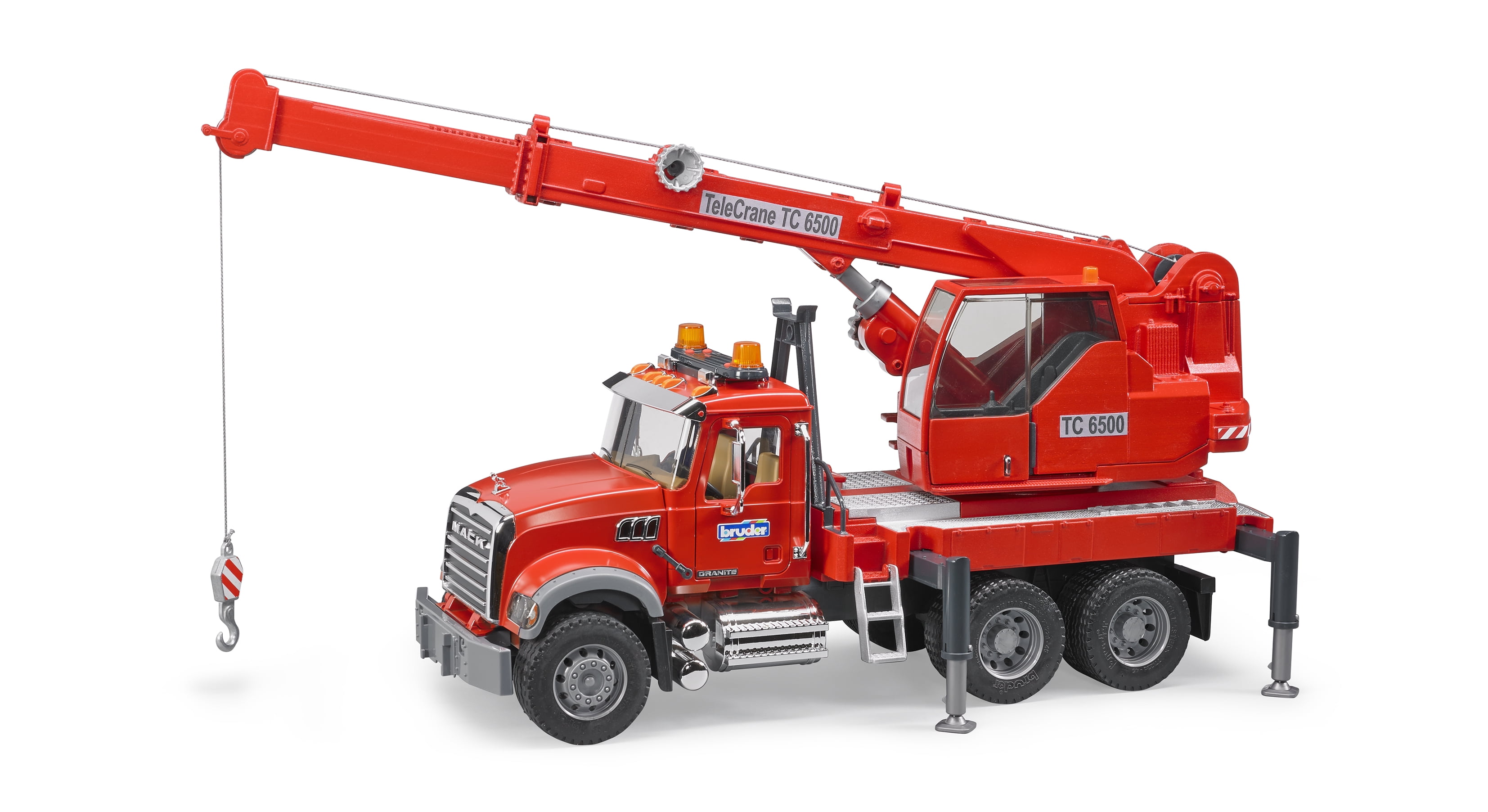 MACK Granite Crane Truck with Light and Sound - Walmart.com