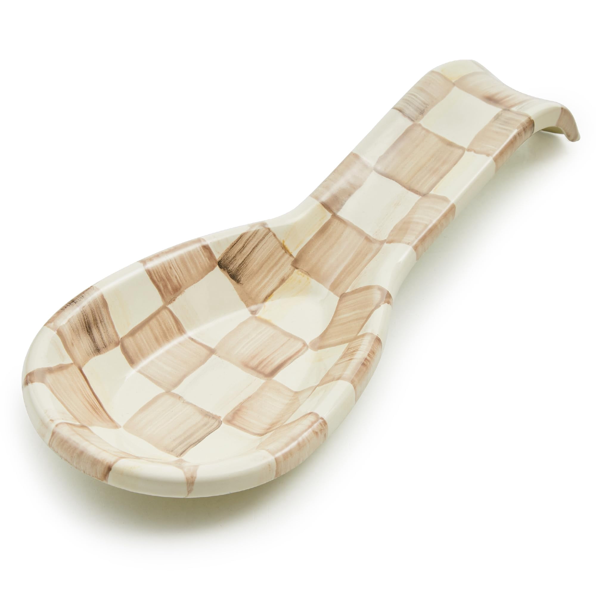 MACKENZIE-CHILDS Enamel Spoon Rest, Kitchen Utensil Rest and Spoon ...