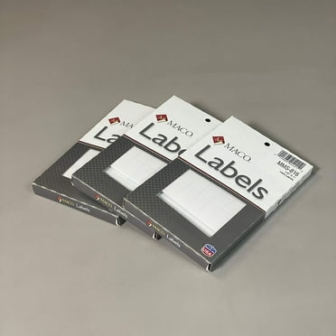 Maco, MACML2000, Multipurpose Self-Adhesive Mailing Labels, 2000 / Box ...