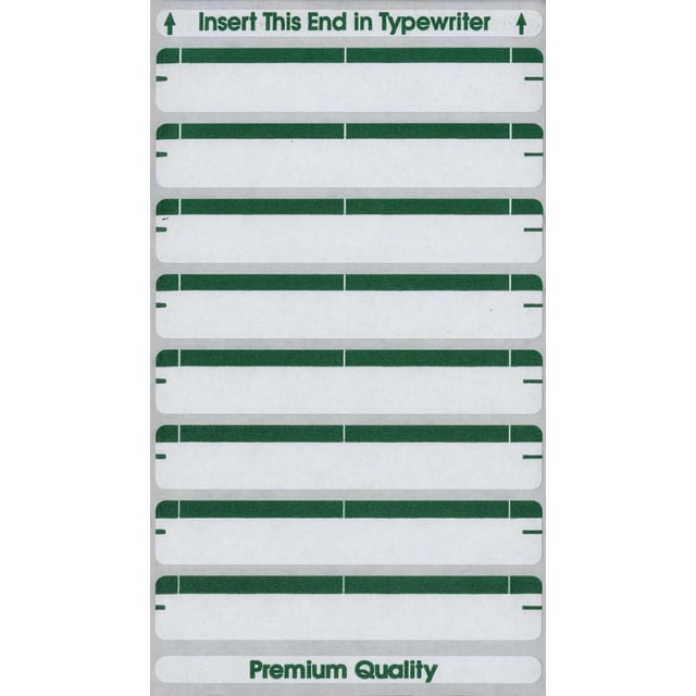MACO Green File Folder Labels, 9/16" x 3-7/16", 248 per Box - Walmart.com