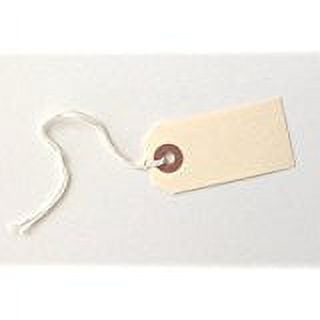 MACO Manila Strung Shipping Tags with Reinforced Hole, #1 Size - 2-3/4 ...