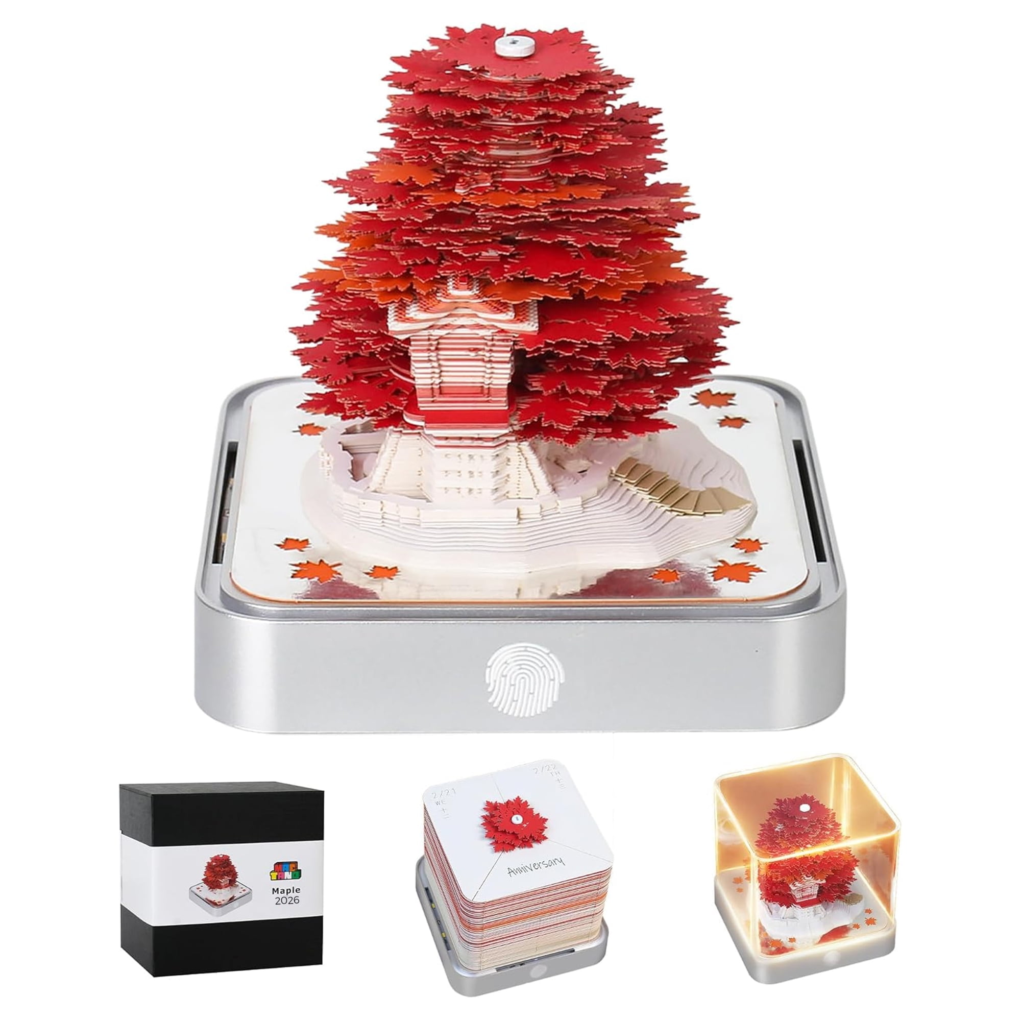 MACTANO 3D Art Calendar 2026, Time Piece Calendar Tear Away Paper ...