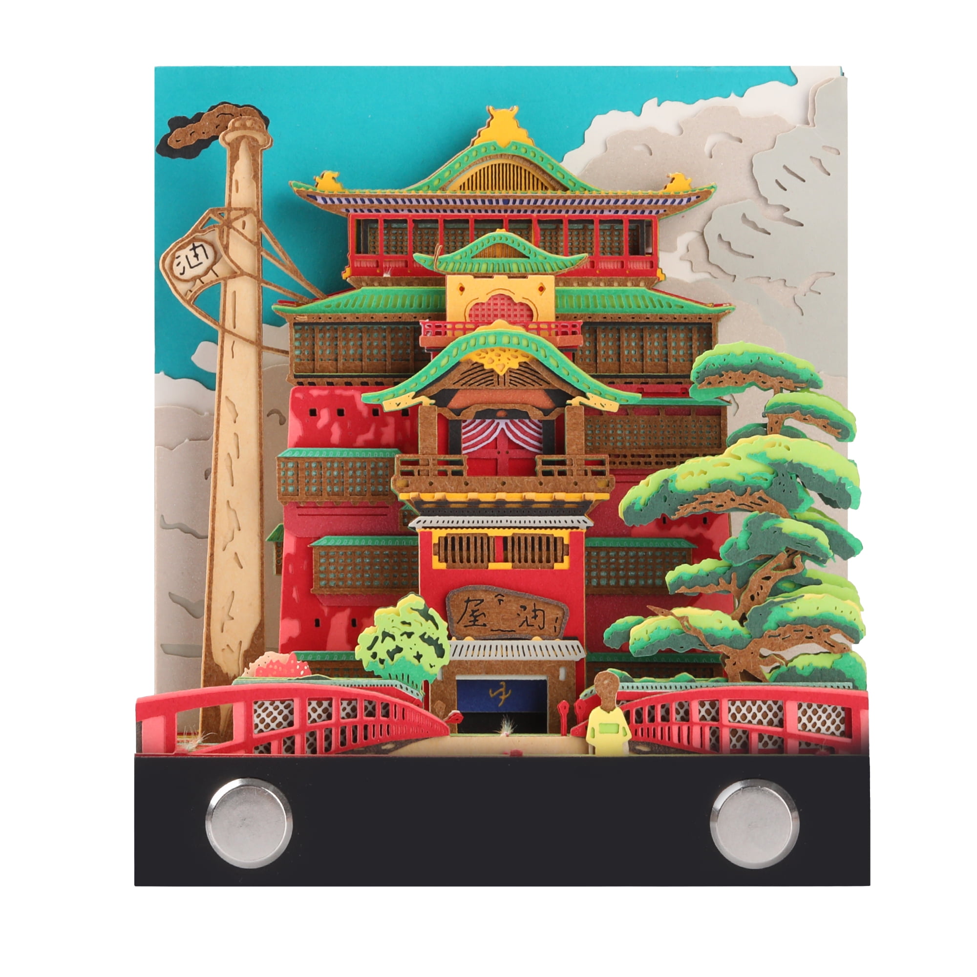 MACTANO 3D Art Sticky Note Memo Pad Aburaya Rip Away Paper Decoration ...