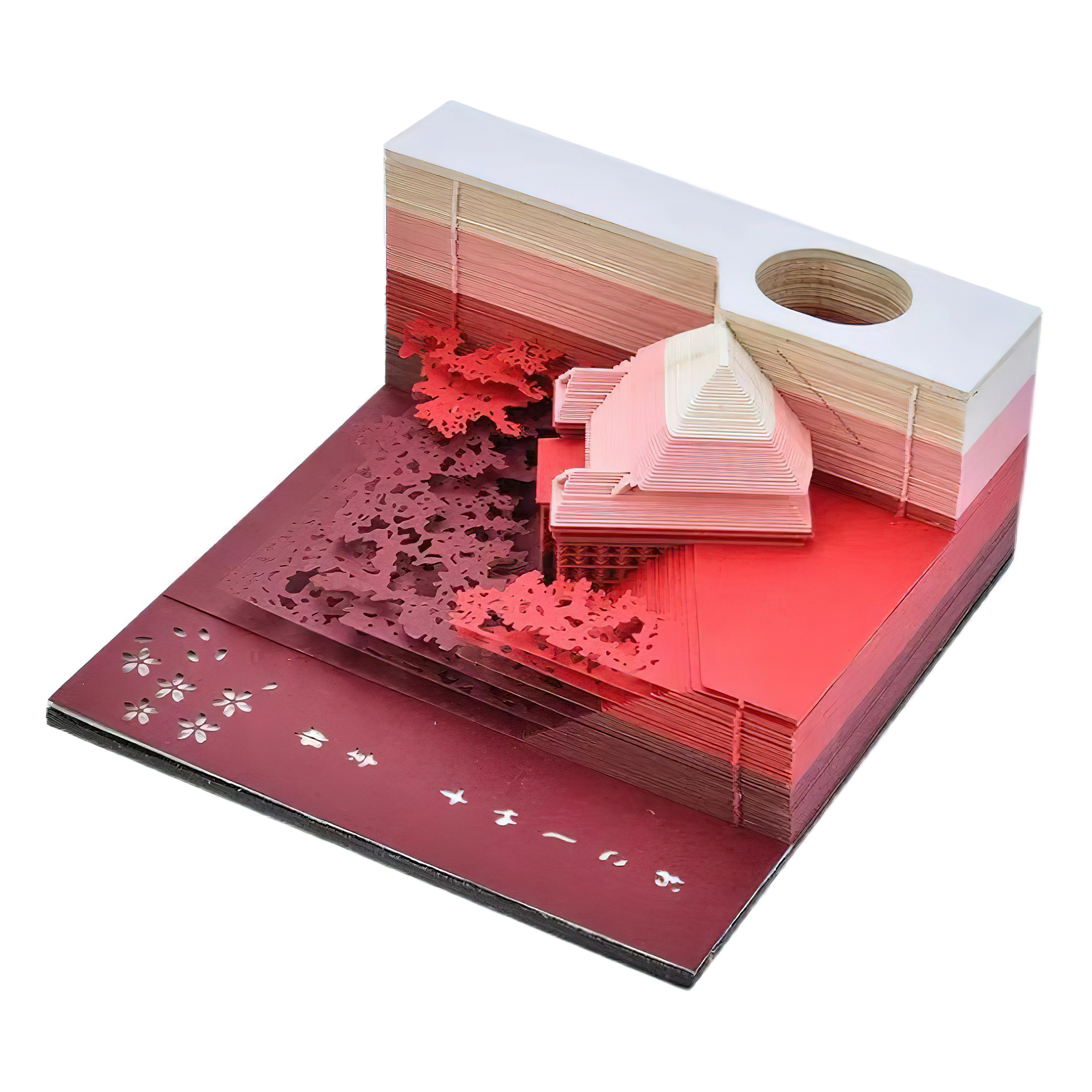 MACTANO 3D Art Sticky Notes Memo Pad Kiyomizu Temple Rip Away Paper ...