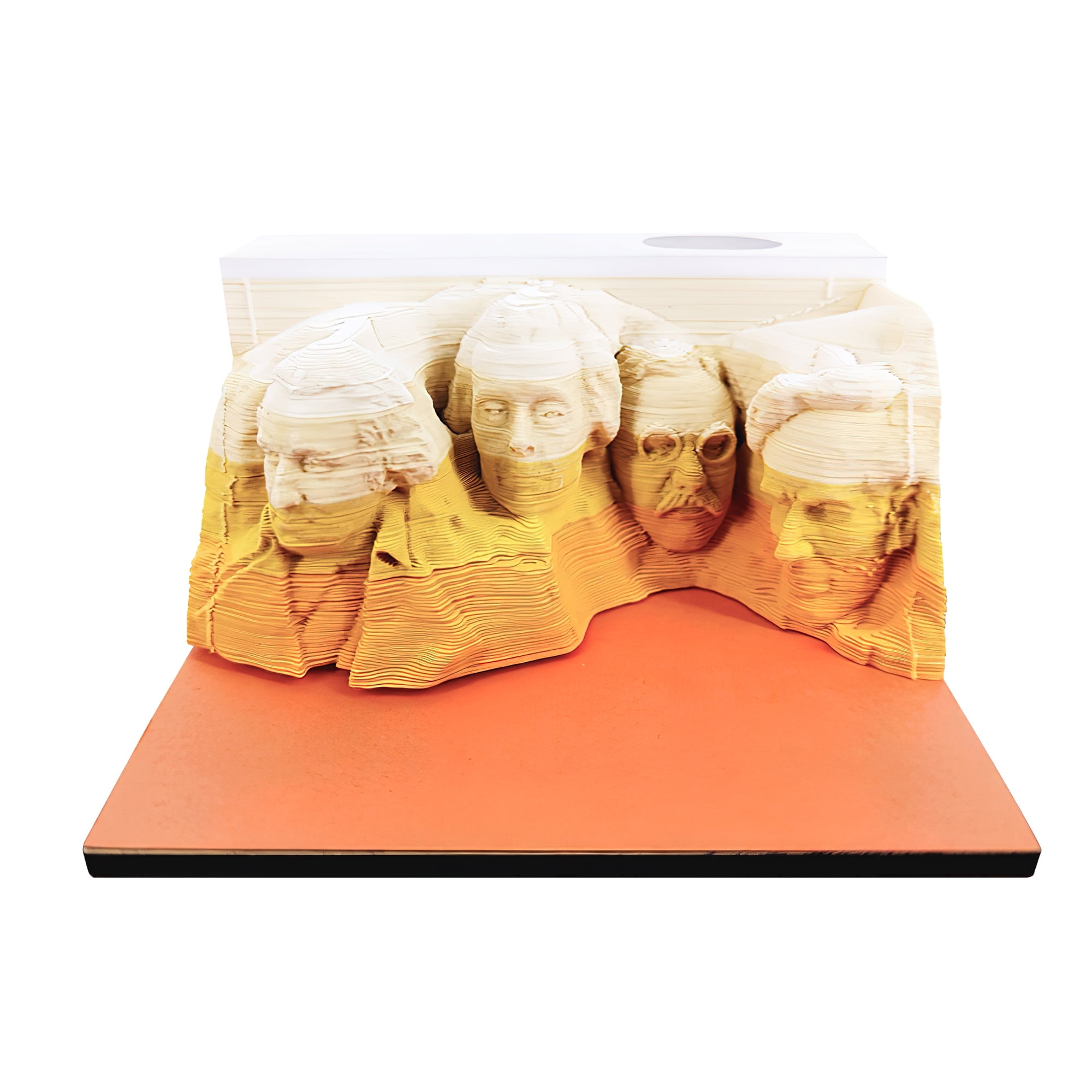 MACTANO 3D Art Sticky Notes Pad Portraits of Celebrities Rip Away Paper ...