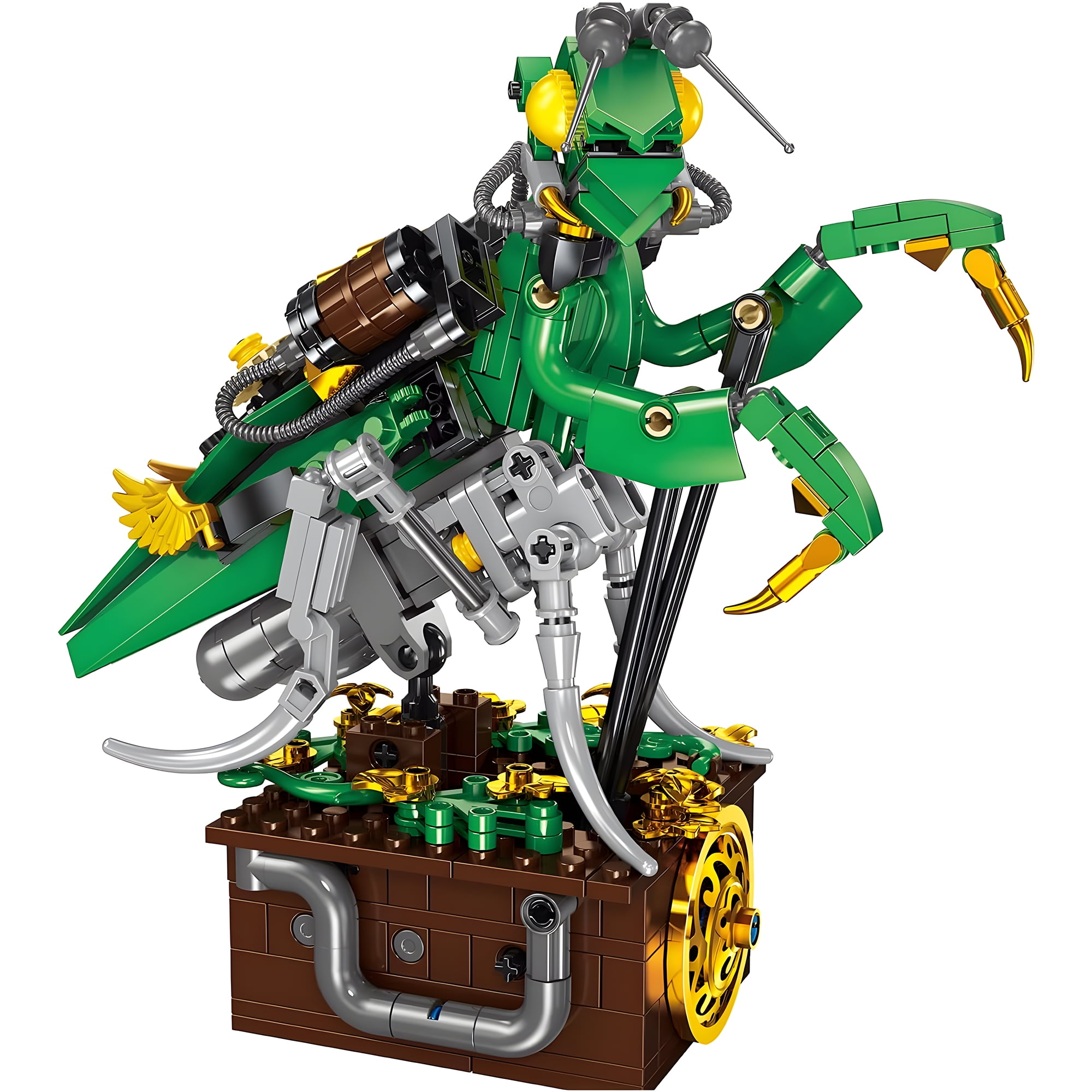 MACTANO Animal Building Block Set Mantis Building Brick Toy for Kid ...