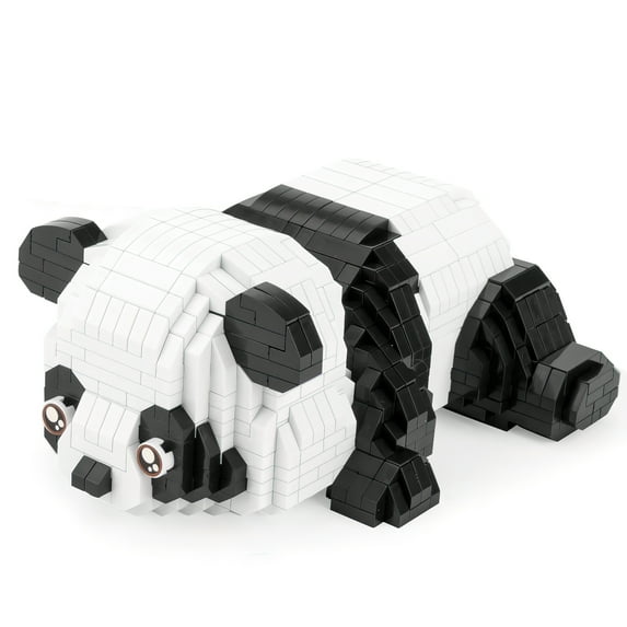 MACTANO Animal Micro Mini Building Block Set Cute Panda Building Bricks ...
