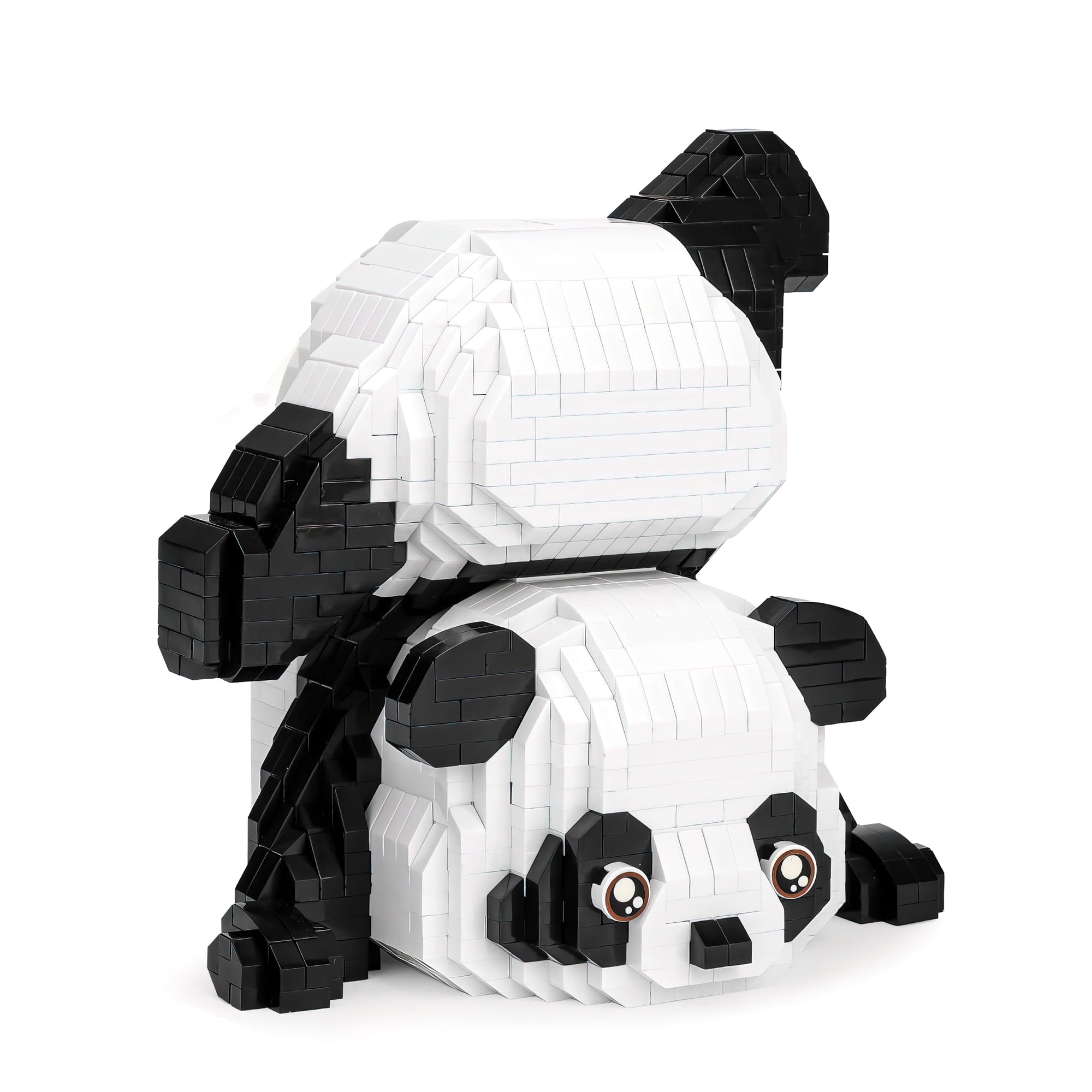 MACTANO Panda Building Block Set, Micro Mini Bricks Kit, Non-Toxic ABS ...