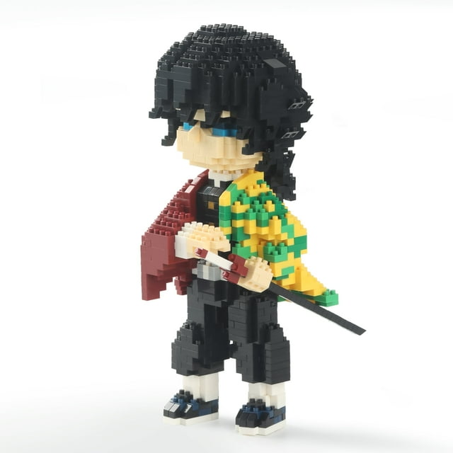 MACTANO Anime Demon Micro Mini Building Block Set Slayer Tomioka Giyu ...