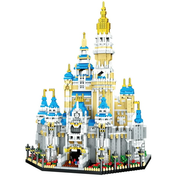 MACTANO Architecture Micro Mini Building Block Set Fairyland Castle ...